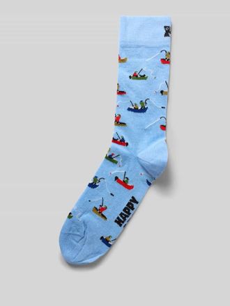 Happy Socks Socken mit Allover-Motiv-Print