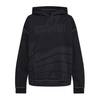 Diesel Homme, Sweatshirts et sweats à capuche, Noir, Taille: M Sweat à capuche S-Boxt-Hood-R9