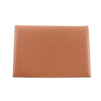Herm&egrave;s Pre-owned Calvi Duo M&uuml;nzetui - - Pre-owned - Damen - Braun - ONE SIZE