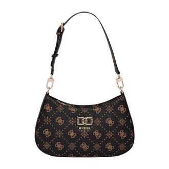 Guess Emelie Logo - - Bags - Damen - Braun - ONE SIZE