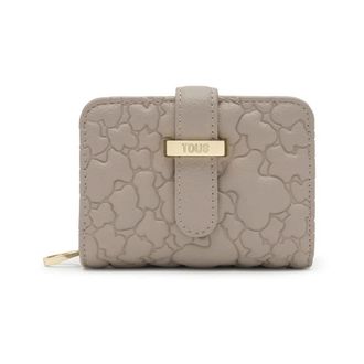 Tous Tous - Porte-cartes Puffy Bear Bridge - Femme - Accessoires - Beige - Taille: ONE Size