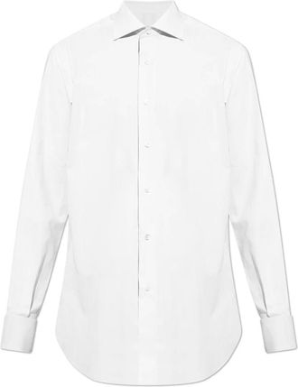 Brioni Homme, Chemises, Blanc, Taille: 3XL Cufflink Shirt
