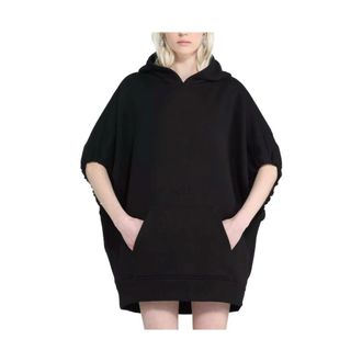 N&deg;21 Femme, Sweatshirts et sweats &agrave; capuche, Noir, Taille: 38 FR SweaT-shirt