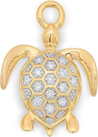 Sara Weinstock Meeresschildkr&ouml;te mit Diamanten - Gold