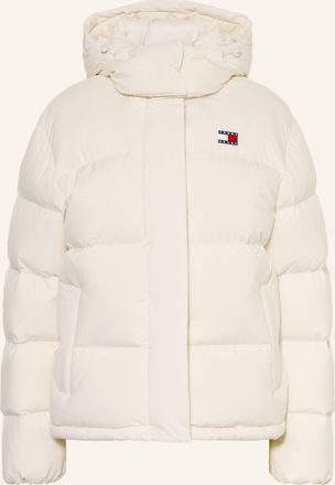 Tommy Jeans Daunenjacke Mit Abnehmbarer Kapuze weiss