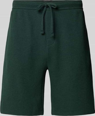 HUGO BOSS Sweatshorts mit Waffelstruktur