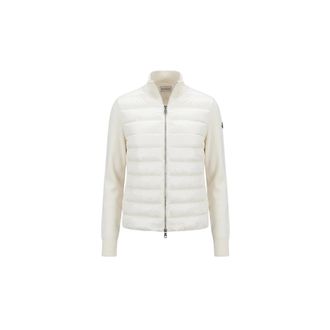 Moncler Cardigan Tricot - - Jackets - Damen - Wei&szlig; - L