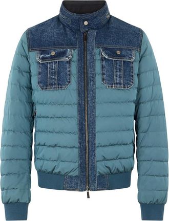 Moorer Homme, Vestes, Bleu, Taille: M Trevor Padded Jacket