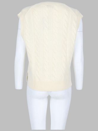 Polo Ralph Lauren Wool-Cashmere Gilet - Ivory
