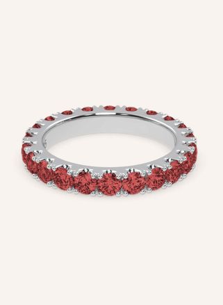 VEYNOU Veynou Ring Velvet Memory Aus 14 Karat Wei&szlig;gold Und 2,70ct. Rubine silber