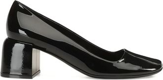 Sergio Rossi Convex block-heel pumps - Schwarz