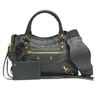 Balenciaga Pre-owned Classic Mini City Leder Handtasche - - Pre-owned - Damen - Grau - ONE SIZE
