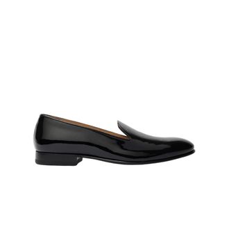 Scarosso Tommy Handmade Slipper - - Shoes - Herren - Schwarzk - 40 EU