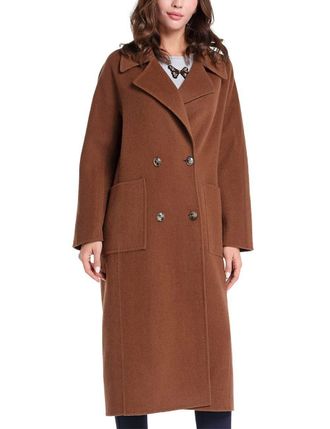 Apart Fashion Damen Wool Coat Wollmantel, Karamell, 36 EU
