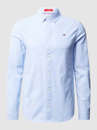Tommy Jeans Slim Fit Freizeithemd aus Oxford