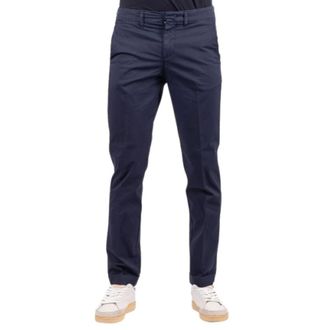 Fay Homme, Pantalons, Bleu, Taille: W38 Chino Pantalons