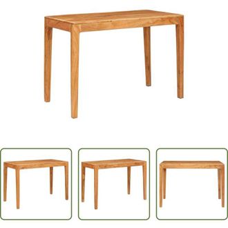 vidaXL vidaXL Akazienholz Esstisch - Esstisch Braun 110 x 55 x 76 cm Massivholz Akazie