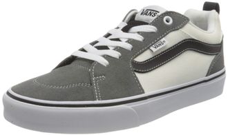 Vans Herren Filmore Suede/Canvas Sneaker, (Retro Sport) Pewter/White/Black, 44 2/3 EU