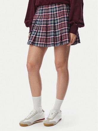 Tommy Jeans Trapezf&ouml;rmiger Rock DW0DW23441 Dunkelrot Regular Fit