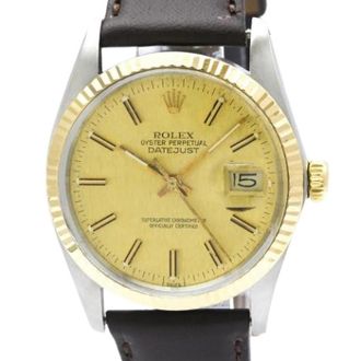 Rolex Pre-owned Datejust 16013 Armbanduhr - - Pre-owned - Herren - Gelb - ONE SIZE