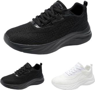 Generic Baskets confortables &agrave; enfiler pour femme - Pour la marche, la gym, le fitness - Avec doublure en maille respirante - Antid&eacute;rapantes - L&eacute;g&egrave;res et conf