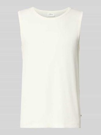 s.Oliver Red Label Slim Fit Tank Top aus Baumwoll-Mix