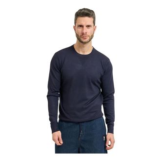 John Richmond Homme, Pulls, Bleu, Taille: L Top &agrave; manches longues