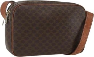 Celine Pre-owned Vintage macadam Shoulder Bag - Femme - Pre-owned - Brun - Taille: ONE Size