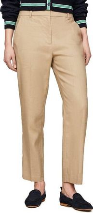 Tommy Hilfiger Pantalon en lin m&eacute;lang&eacute;