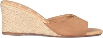 Maneb&igrave; Femme, Chaussures, Beige, Taille: 38 EU Hamptons Suede Espadrilles