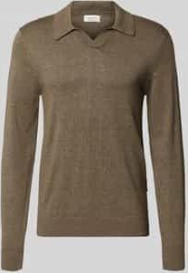 Casual Friday Regular Fit Longsleeve aus Lyocell-Mix Modell Bells