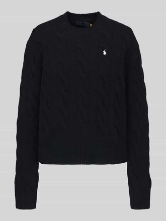 Polo Ralph Lauren Kaschmirpullover mit Zopfmuster