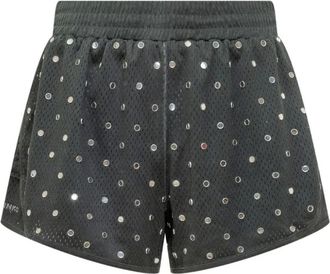 Pinko Pinko, Femme, Shorts, Gris, Taille: 42 FR Esperia Short Shorts