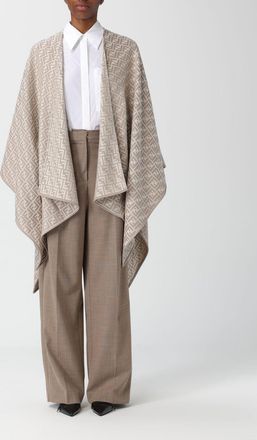 Fendi Schal FENDI Damen Farbe Grau