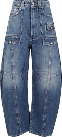 Max Mara Femme, Jeans, Bleu, Taille: W25 Denim Pants Violino