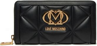 Love Moschino Femme, Accessoires, Noir, Taille: ONE Size Portefeuilles & Porte-cartes noirs Jc5644Pp1Mlc0000