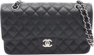 Chanel Sac bandouli&egrave;re vintage doccasion - Femme - Pre-owned - Noir - Taille: ONE Size