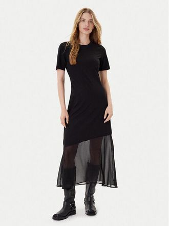 DKNY Kleid f&uuml;r den Alltag P5GDFCNA Schwarz Regular Fit