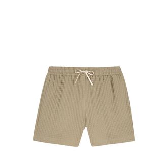 Maison Labiche Waffle-texture Deck Shorts