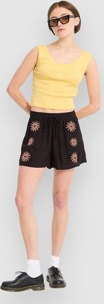 Volcom Emb Midnite Ramble Shorts vintage black