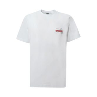 Msgm Msgm, Herren, Oberteile, Wei&szlig;, MGr&ouml;&szlig;e