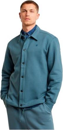 G-Star RAW Coach Sweat Jacket Homme Sweater, Bleu (Avio D26348-d733-1820), XL