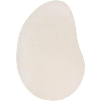 vidaXL Teppich Beige 140 x 200 cm Polyester vidaXL