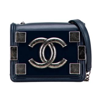 Chanel Pre-owned Umh&auml;ngetasche - - Pre-owned - Damen - Blau - ONE SIZE