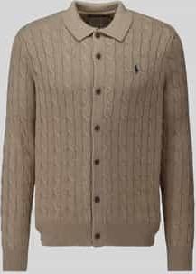 Polo Ralph Lauren Regular Fit Strickjacke aus reiner Baumwolle
