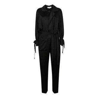 Victoria Beckham Femme, Combinaisons et Ensembles, Noir, Taille: 38 FR Jumpsuits