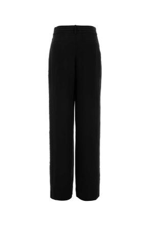 Zimmermann Black Exterior: Viscose Pantaloni Trousers