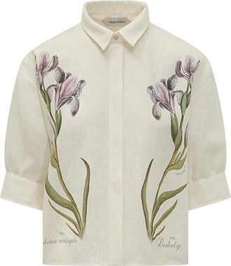 Alberta Ferretti Femme, Blouses et Chemises, Beige, Taille: 36 FR Sequin Sleeveless Top