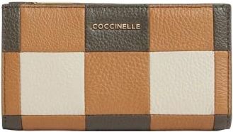 Coccinelle Grain Leather Button Wallet - - Accessories - Damen - Mehrfarbig - ONE SIZE