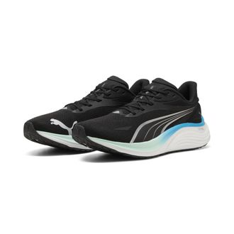 Puma Herren Electrify Nitro 4 Laufschuhe 46.5, Black Mint Melt Speed Blue Green